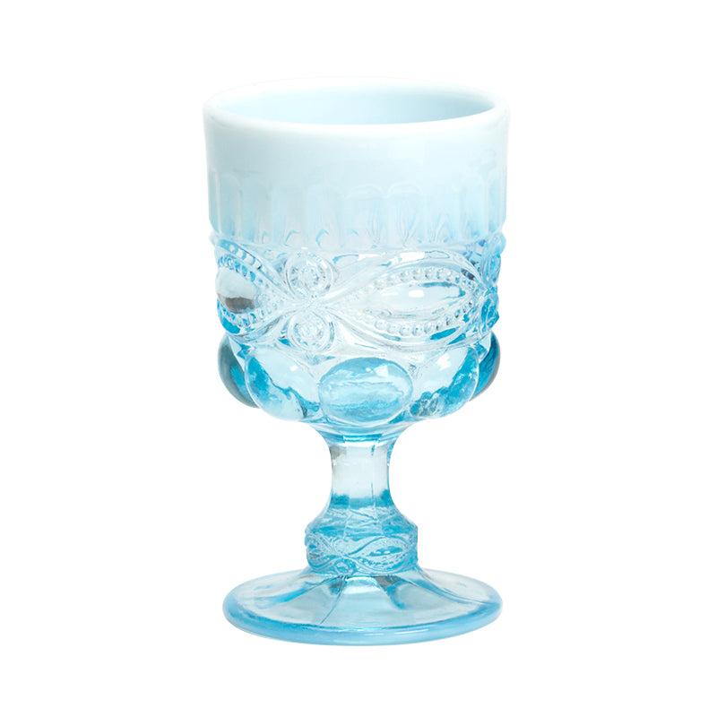 Eye Winker Glass Goblet - 6 Color Options