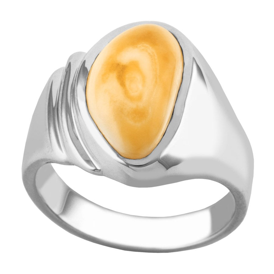 Yellowstone - Sterling Silver Ladies Elk Ivory Ring – Fortune And Glory ...